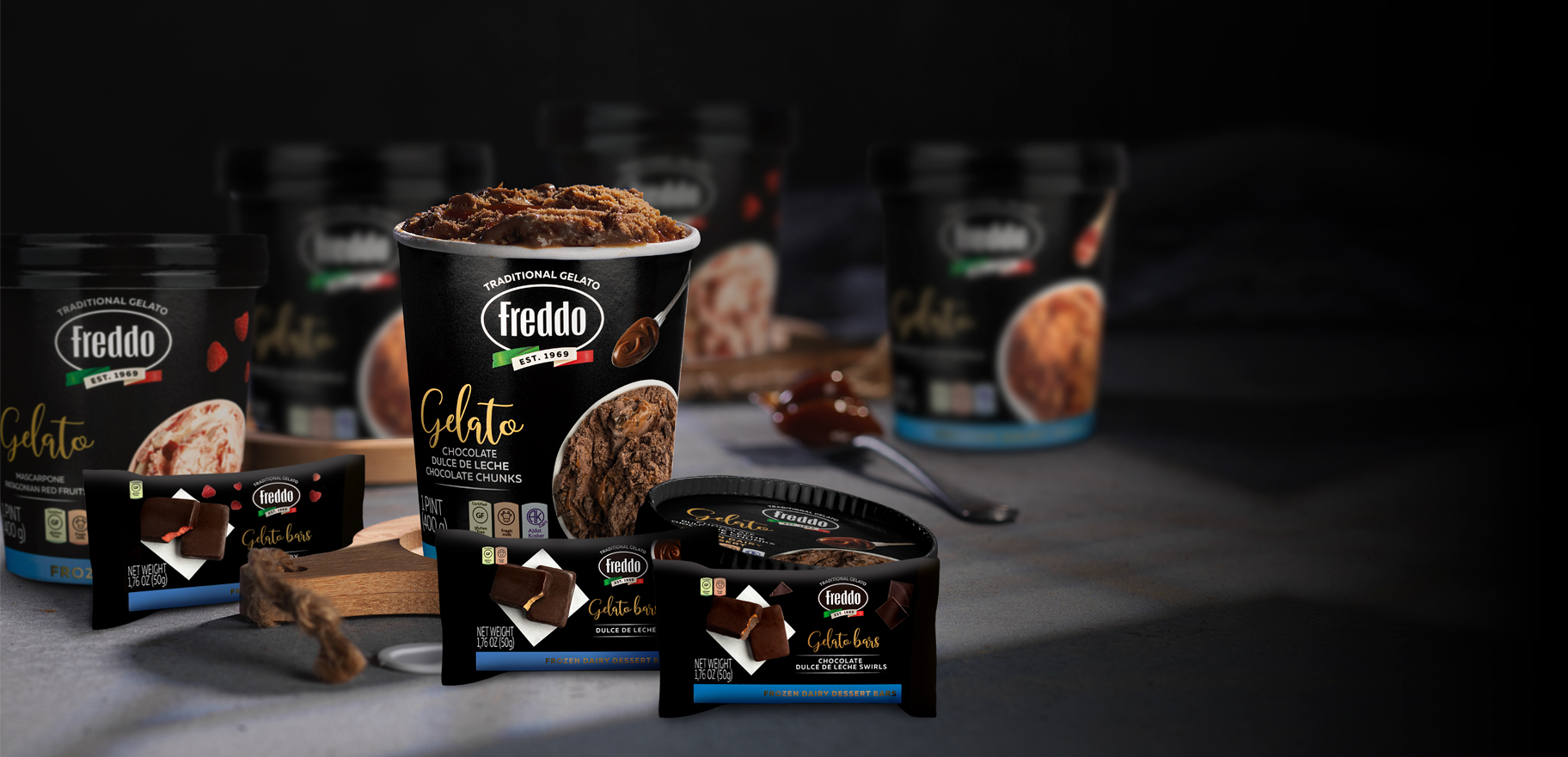 PRE PACKAGED GELATO - Freddo | Traditional Gelato